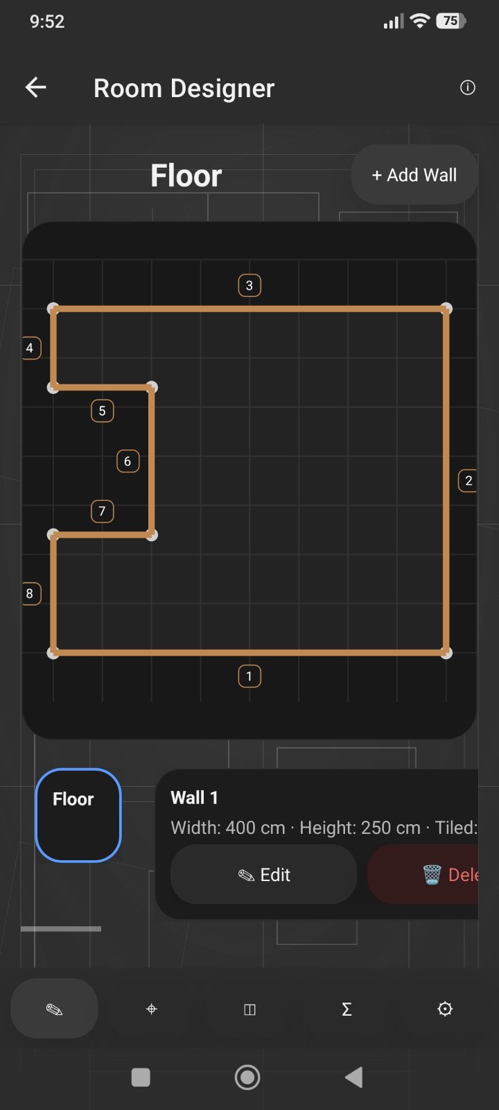 Tetragon - Room Tile Layout Planner & 3D Preview